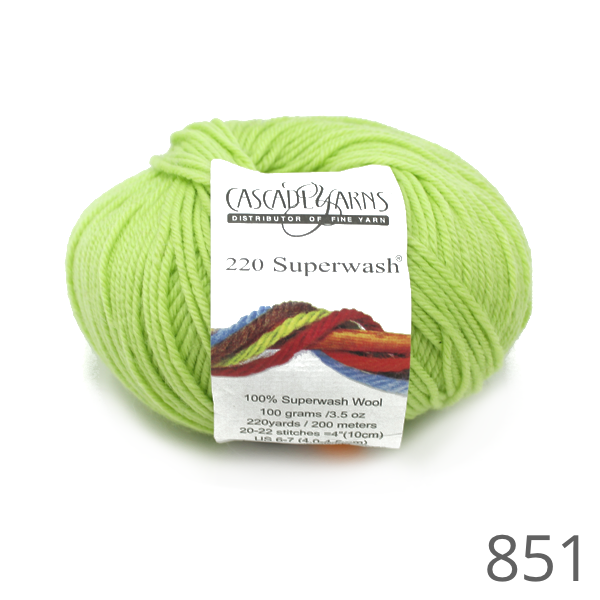 Cascade 220 Superwash Solid Colours – Knit-O-Matic