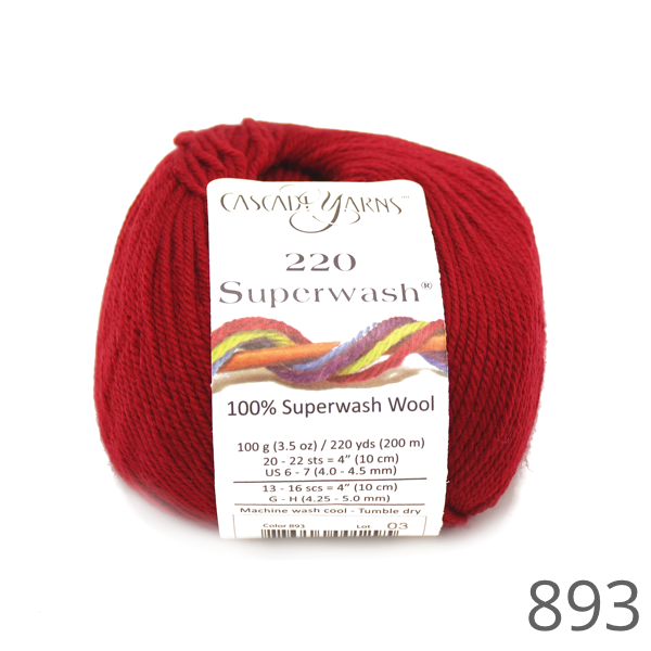 Cascade 220 Superwash Solid Colours – Knit-O-Matic