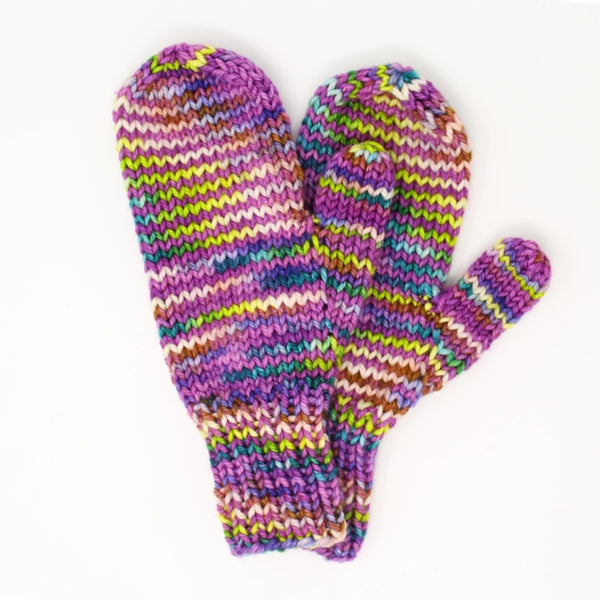 World's Simplest Mitts Project – Knit-O-Matic