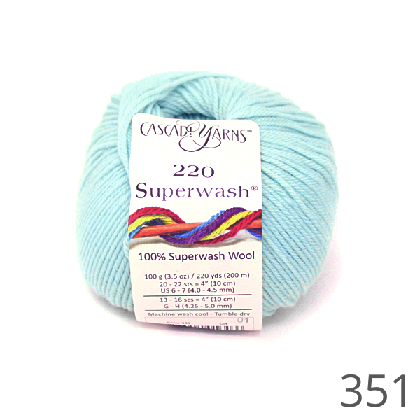 Cascade 220 Superwash Solid Colours – Knit-O-Matic